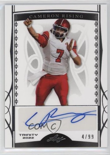 2022 Leaf Trinity Silver /99 Cameron Rising #BA-CR1 Auto | eBay