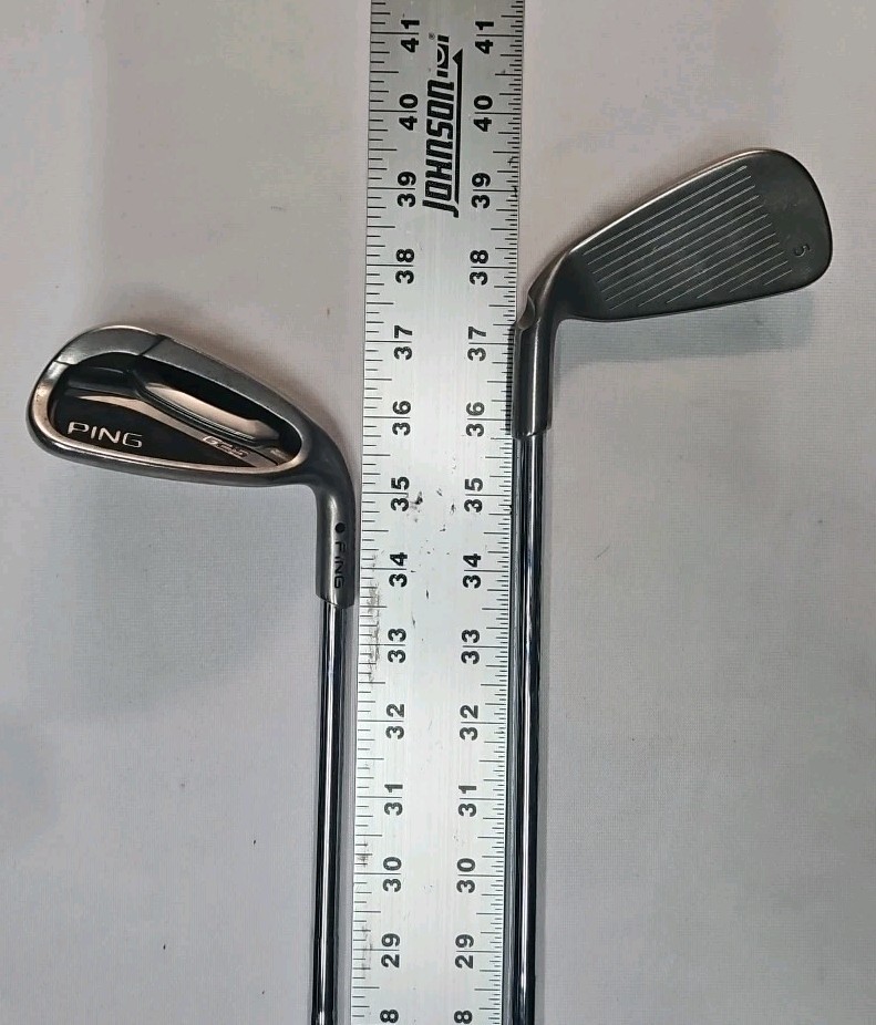 Ping G25 Iron Set 5-Pw RH Black Dot Ping CFS Stiff Flex New Golf Pride ...