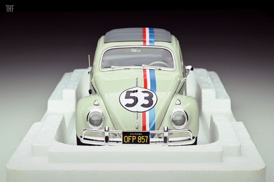 1/18 Hot Wheels Elite Herbie The Love Bug Movie Volkswagen Beetle-BCJ94 ...