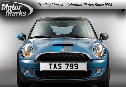 TAS 799 CHERISHED NUMBER PLATE TAS TA TS TIM TON TANIA TRACY THERESA ...