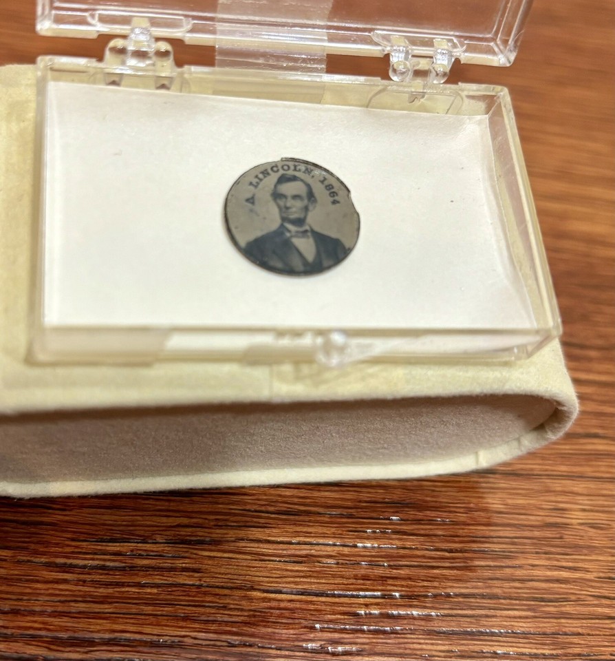 1860 Abraham Lincoln Ferrotype Tintype Campaign Button Very Rare | eBay