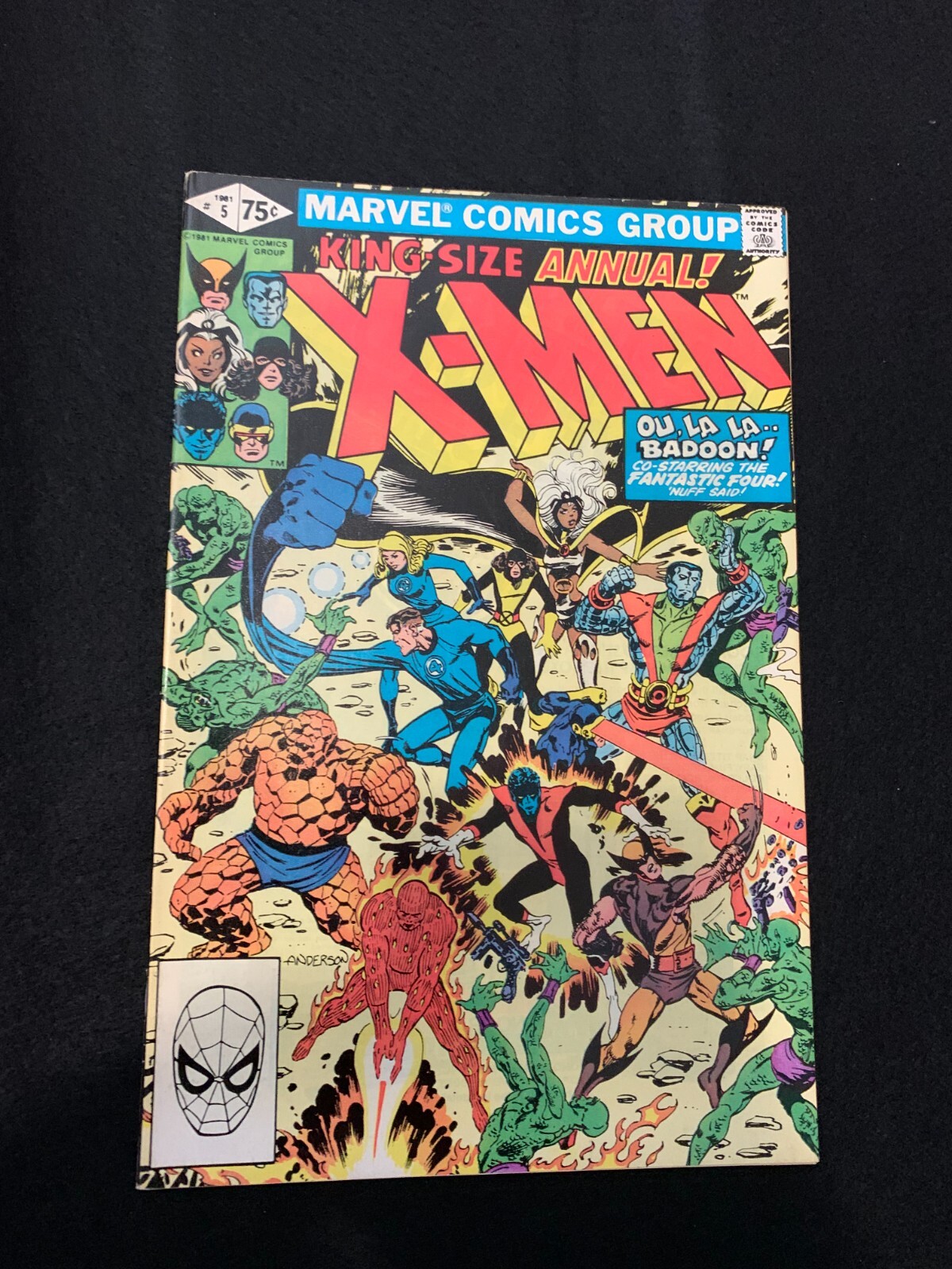 X-Men king size annual #5 Marvel Comics (fantastic four crossover) B87 ...