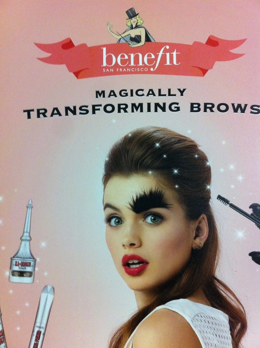 Benefit Cosmetics Ad