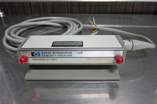 HP/Agilent 8494H Programmable Step Attenuator, 0-11dB, with opt 002/C01 ...