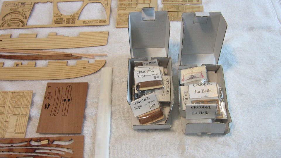 LA BELLE 1682 2.0 WOOD MODEL SHIP KIT | eBay