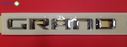 2014-2016 Jeep Grand Cherokee Chrome Front Door Emblem Nameplate NEW ...