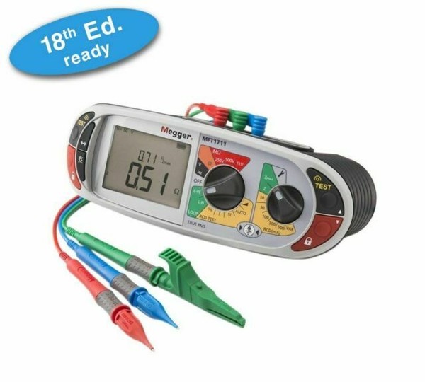 Megger MFT1711 Multifunction Electrical Tester with Hard Case for sale ...
