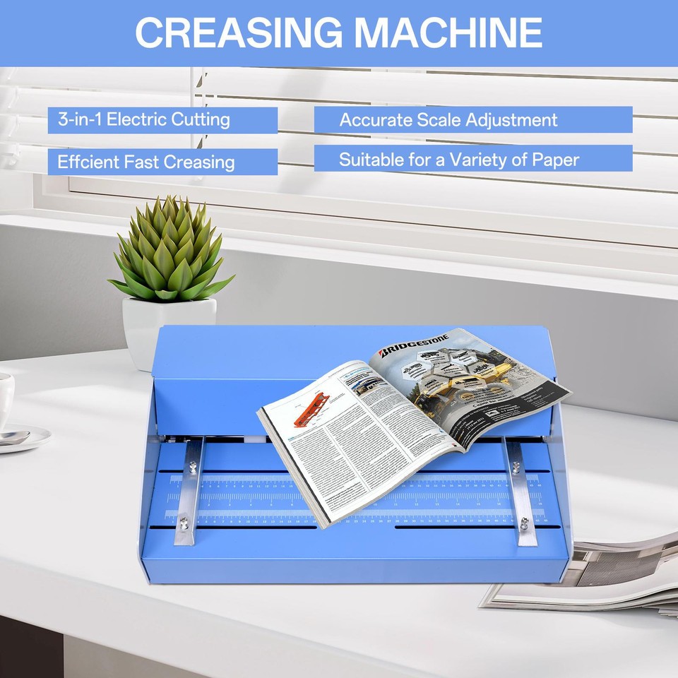 Automatic Folding Paper Machine 110V Paper Folder for Document Letters ...