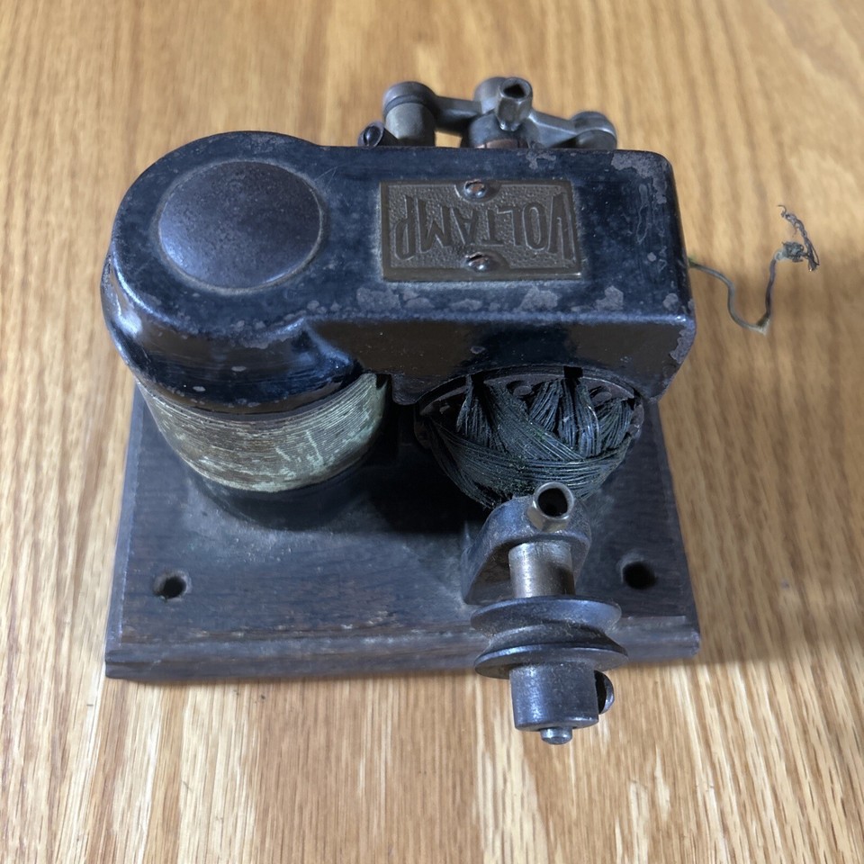 Antique Voltamp Electric Toy Motor Untested Mechanism Moves Nice Early ...