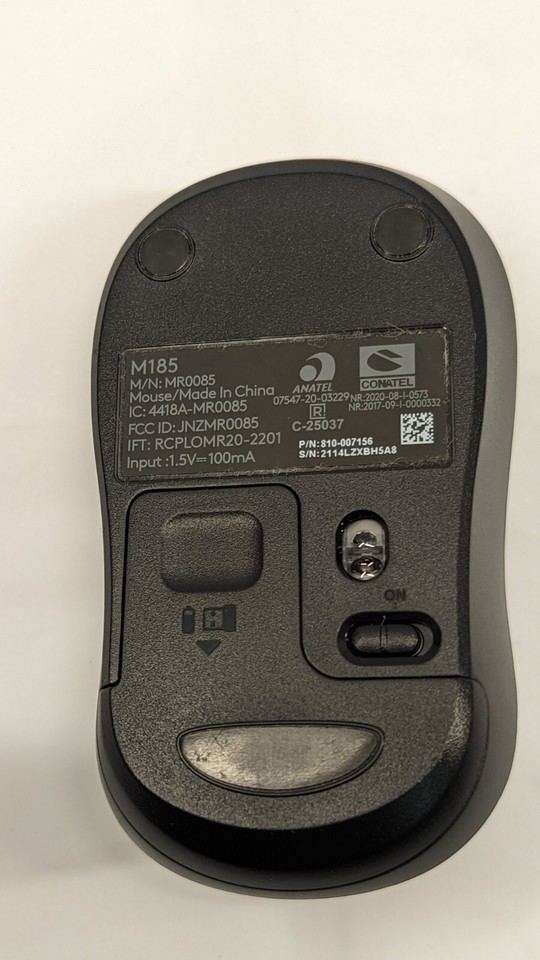 LOGITECH K270 Y-R0042 WIRELESS KEYBOARD and Mouse m185 | eBay