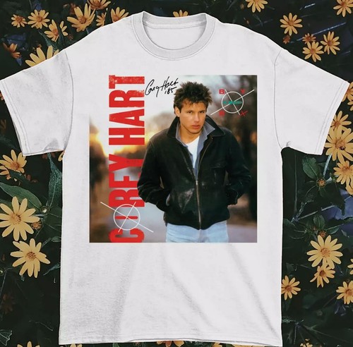 New Corey Hart Album Cover Cotton Tee Shirt All Size White Unisex | eBay