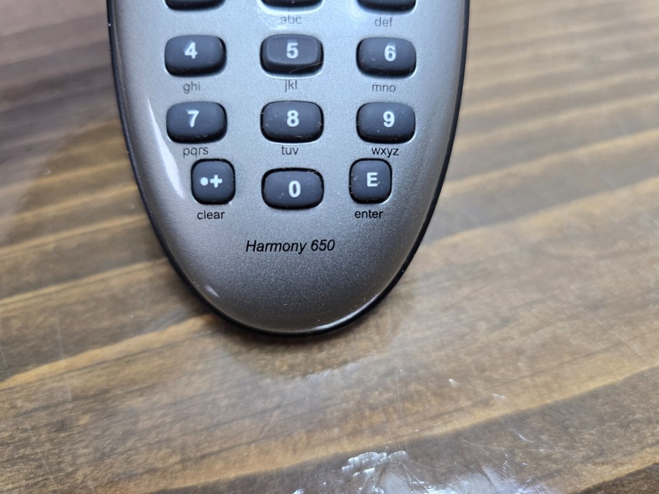 Logitech Harmony 650 Universal Advanced Remote Control 97855072320| eBay