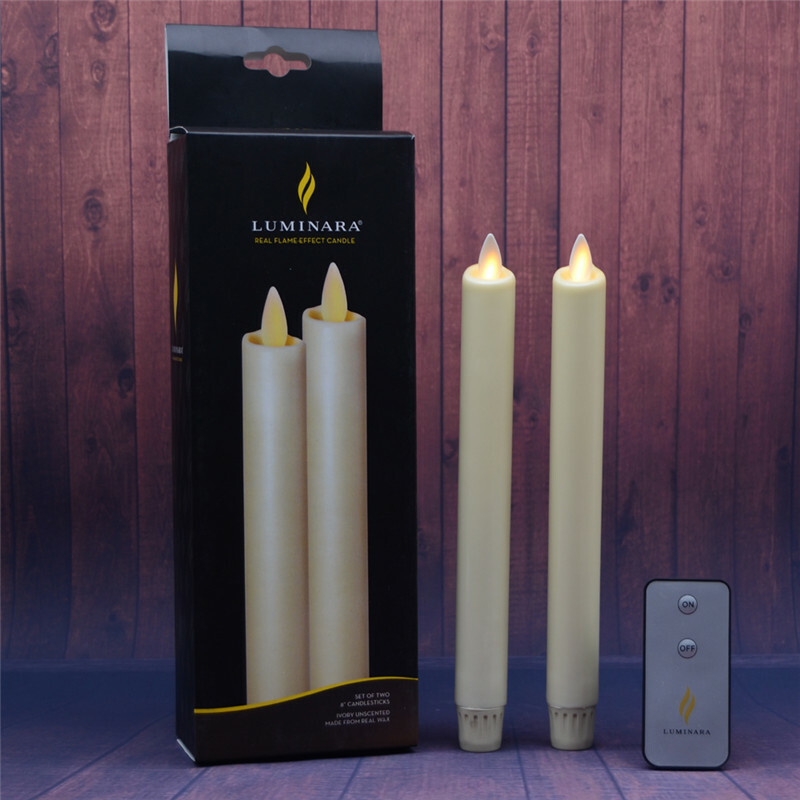 Flicker Taper Candles Luminara Luminara Moving Flame Flickering