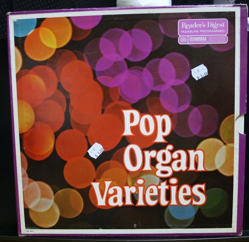 VINYL RECORD 4 ALBUM BOX SET POP ORGAN VARIETIES READERS DIGEST | eBay