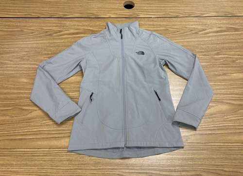 The North Face Women's Apex Byder Soft Shell Jacket Grey Small Very Good Cond | eBay