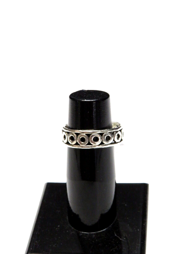 VINTAGE STERLING SILVER 925 Perforated Ring Size 9 | eBay