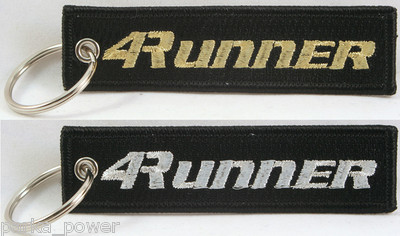 4Runner Embroidered Key Chain, Toyota, Japanese Automobile, SUV Key Fob ...
