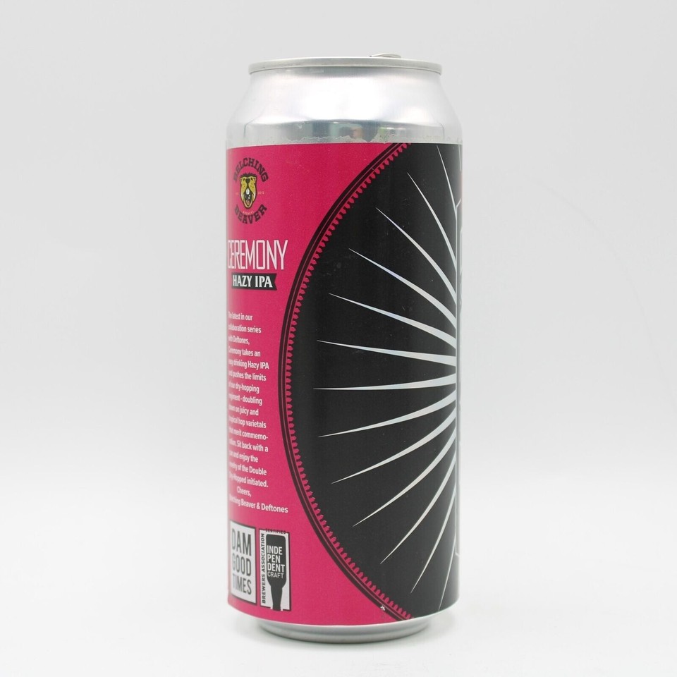 Belching Beaver Deftones 16oz Hazy India Pale Ale IPA Empty Beer Can ...