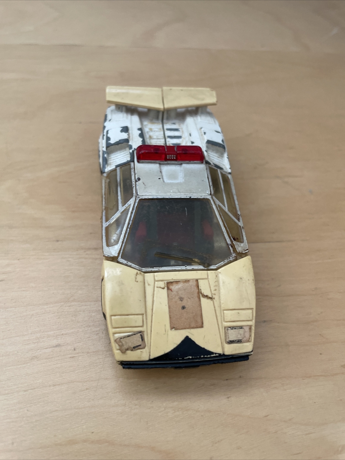 Transformers Police Sideswipe Diaclone Countach Vintage G1 Takara | eBay