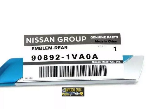 GENUINE PURE DRIVE NISSAN ROGUE EMBLEM BADGE 2014-2020 TRUNK NEW OEM ...