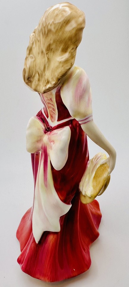 Vintage Royal Doulton Figurine Strolling HN 3755 Pretty Lady Figure ...