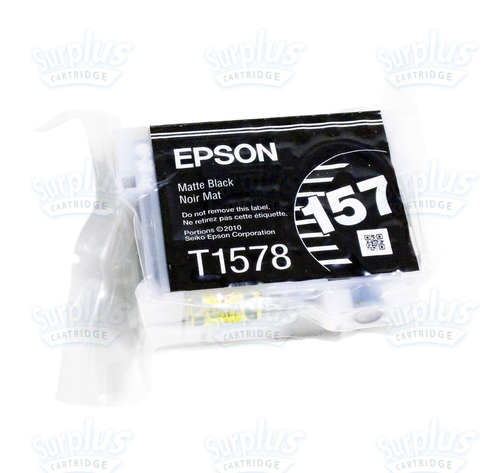 Genuine Epson 157 Matte Black Ultrachrome K3 Ink T157 T1578 Stylus ...