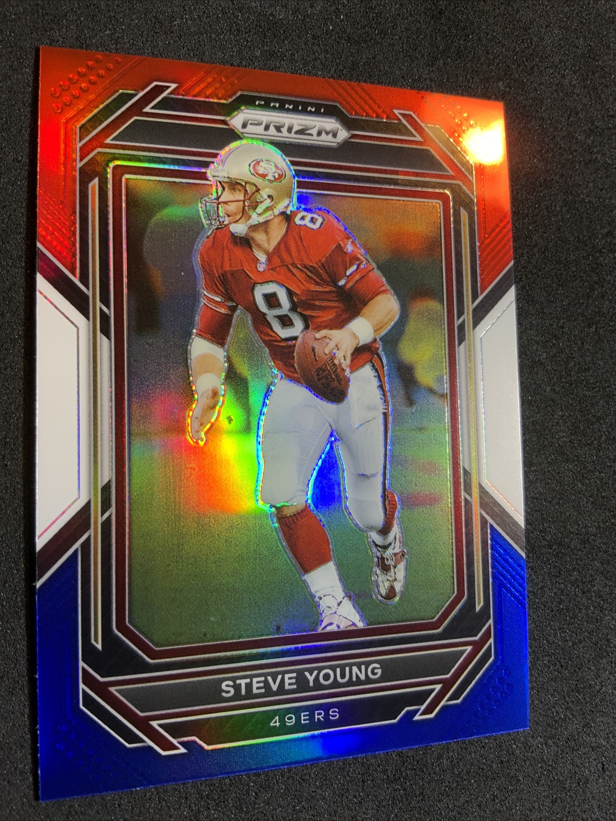 2022 Panini Prizm Red White Blue Steve Young #271 San Francisco 49ers | eBay Australia