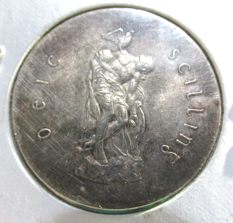 1966 IRELAND - 10 SHILLING (SCILLING) - EASTER UPRISING - SILVER ...