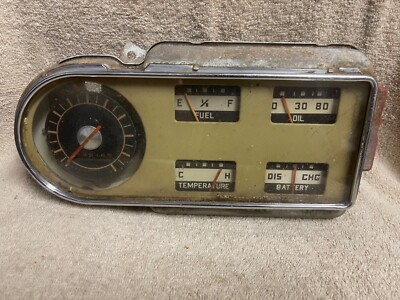 USED FORD 1948-1950 F1 F2 F3 PICK UP TRUCK DASH INSTRUMENT GAUGE ...