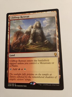 Clifftop Retreat - Dominaria - MTG | eBay