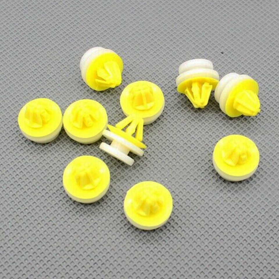 10x Door Cladding Clips For Land Rover LR2 Side Body Moulding Skirts ...