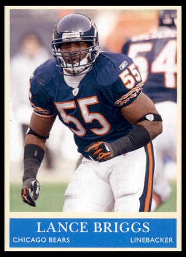 2009 Philadelphia #38 Lance Briggs Chicago Bears Football Card | eBay
