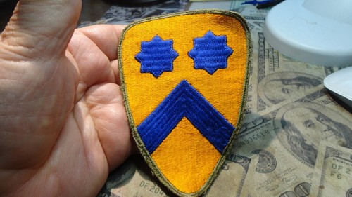 US Army Original Uniform Worn WWII WW2 2nd Cavalry Patch | eBay