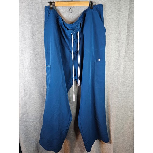 Figs Scrub Pants Technical Collection 6XL Teal Drawstring Straight Leg ...