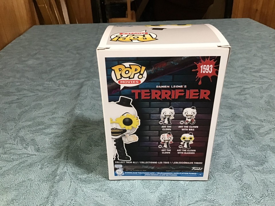 Art the Clown w/Glasses Funko Pop ~ Terrifier #1593 | eBay