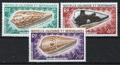 New Caledonia C58-C60 MNH Air Post Seashells Marine Life ZAYIX ...