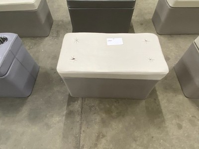 NEW-Pontoon Boat Ottoman-Foot Stool-Boat Seats Furniture-Boat Storage ...