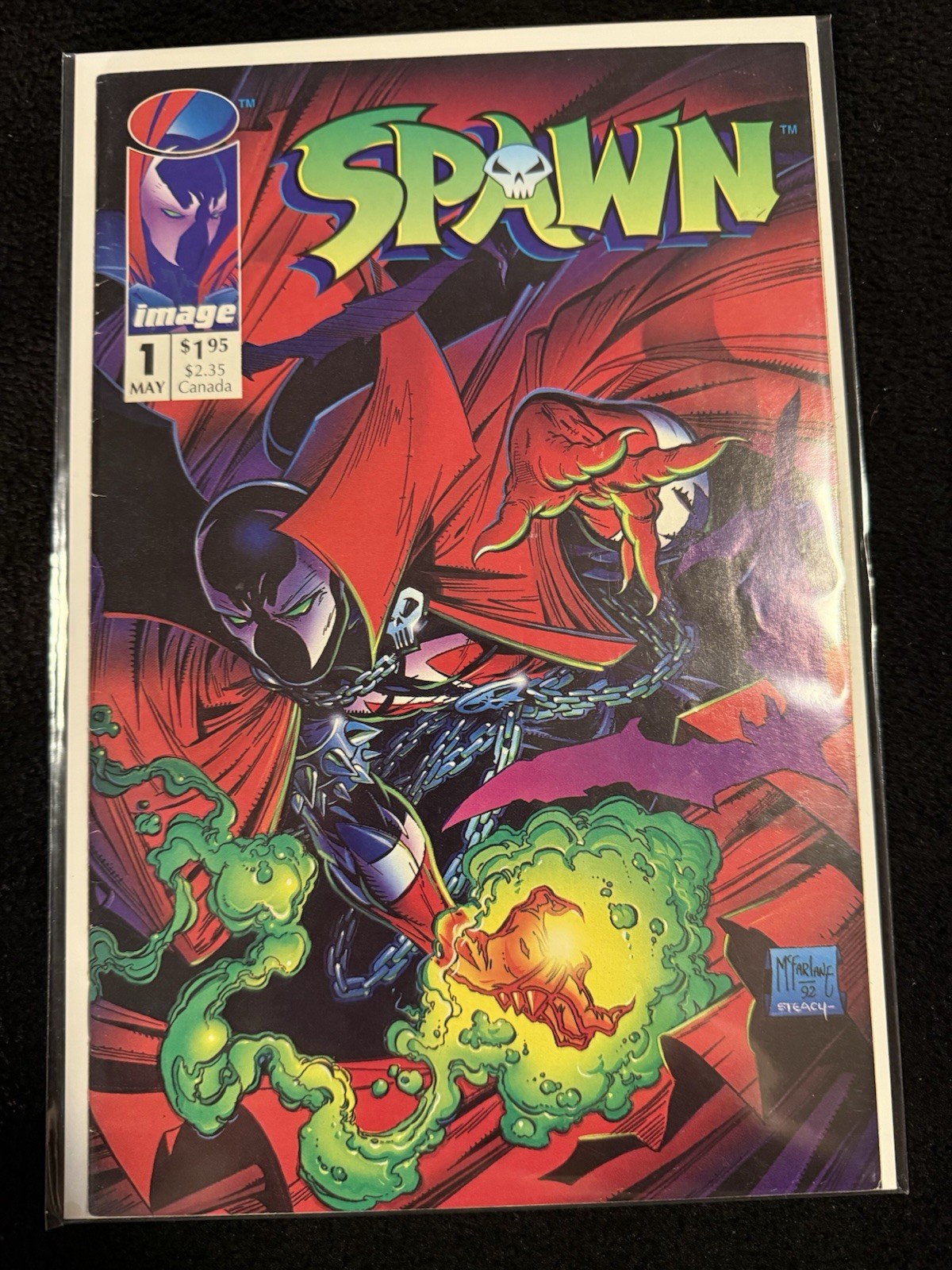 Spawn #1 -Image Comics 1992 -Todd McFarlane --1st Appearance VF | eBay