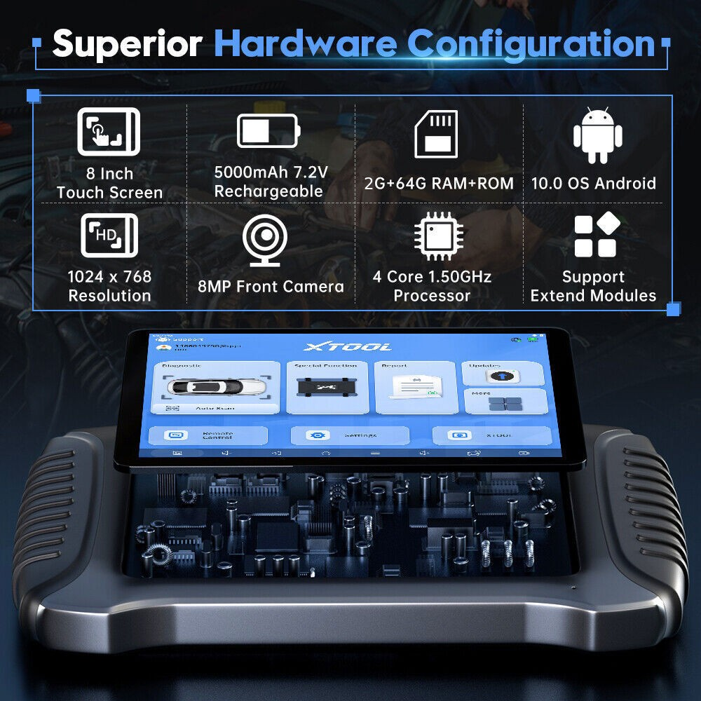 XTOOL IP900S Topology MAP ECU Coding Scanner Auto Diagnostic Tool 41 ...