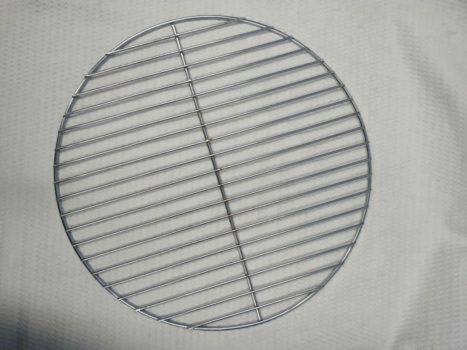 Gas Grill Round Cooking Grid Chrome Plated Steel 16-5/8" Damaged**** | eBay