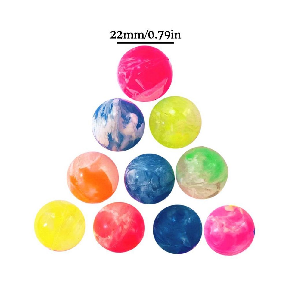 10 Bouncy Jet Balls Ball Party Children Toy Loot Bags Fillers Kids Gift ...