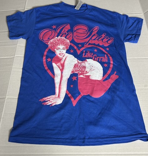 Ice Spice Like Grrah Shirt Size Small Blue | eBay