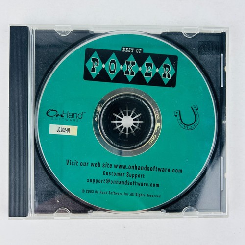 Best Of Poker PC Game CD ROM Windows Software | eBay