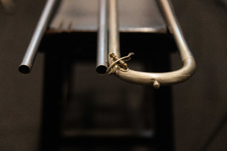 Olds Opera Trombone 1957 - Nickel/ Brass RARE Medium Bore Leadpipe | eBay