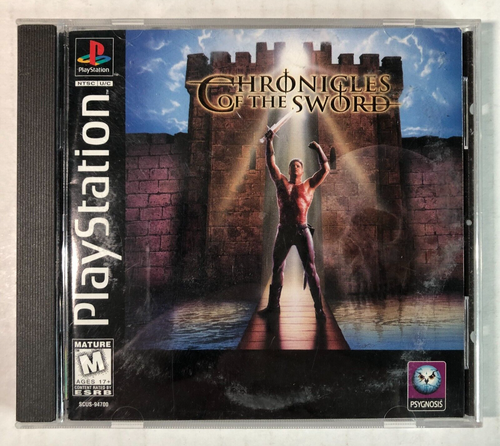 Chronicles of the Sword PS1 Two Discs - NO Back Cover Art - PlayStation ...
