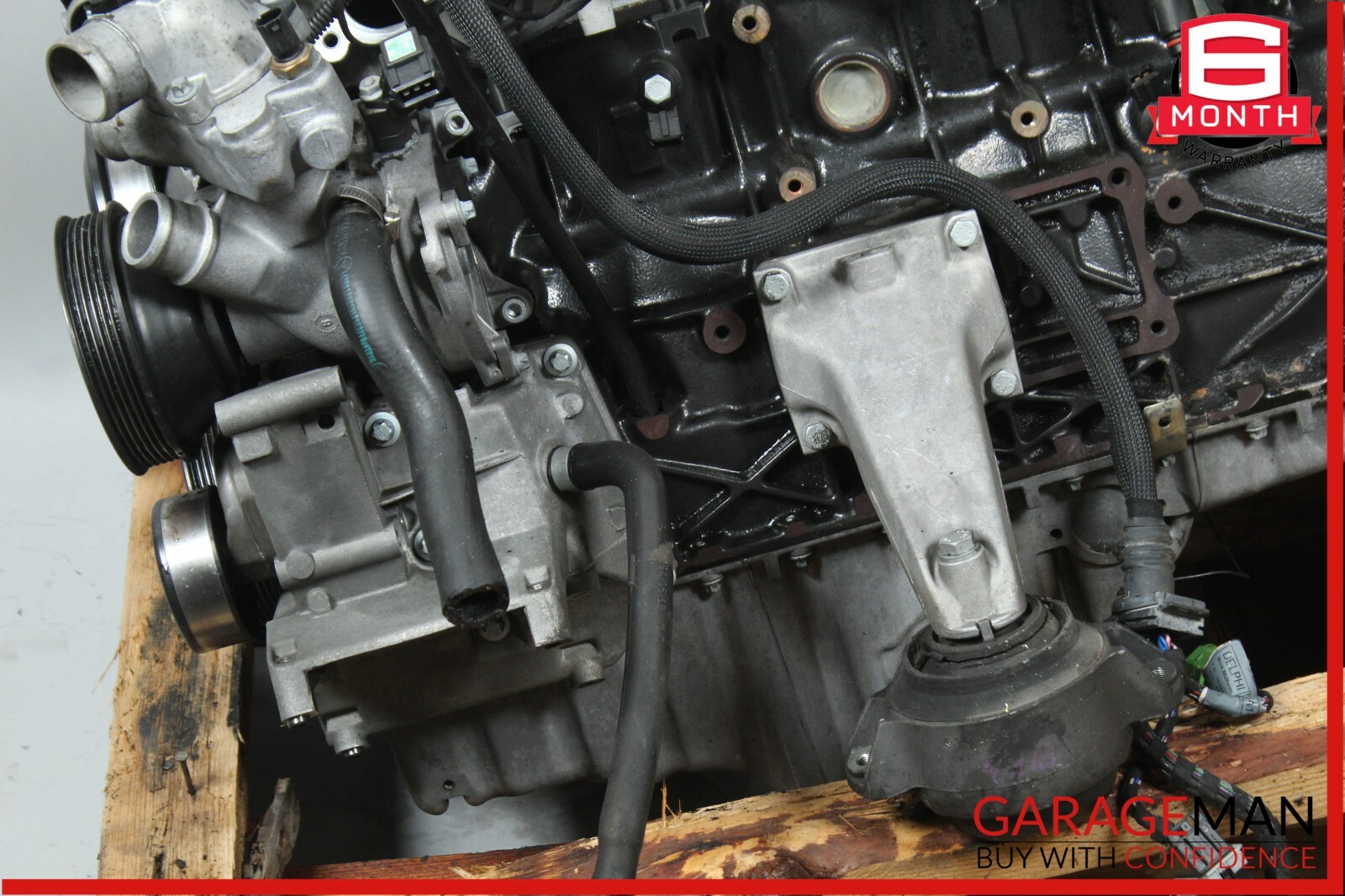 94-99 Mercedes W140 S320 3.2L V6 Engine Motor Block Assembly OEM | eBay