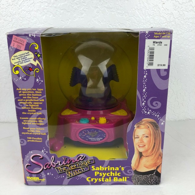 Sabrina The Teenage Witch Psychic Crystal Ball by Tiger Electronics ...