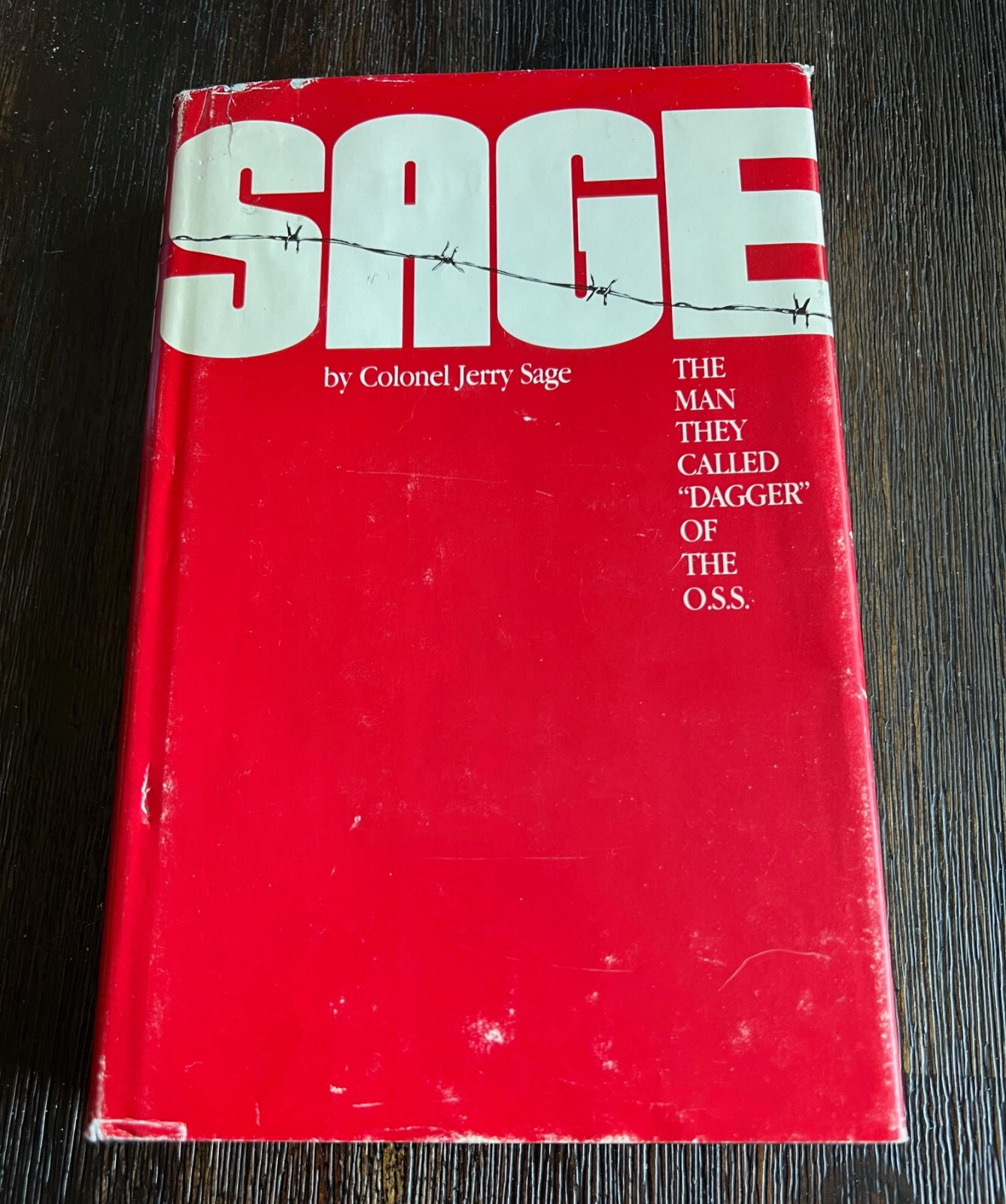 Book "sage" by Colonel Jerry Sage 1st Printing May1985 Signed for sale ...