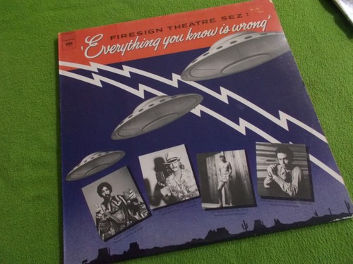 THE FIRESIGN THEATRE Everything You Know Is Wrong LP '74 (VG++) | eBay
