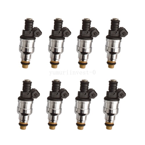 8x Bosch EV1 Fuel Injectors For GM LT1 LS1 LS6 Ford Mustang SOHC DOHC ...